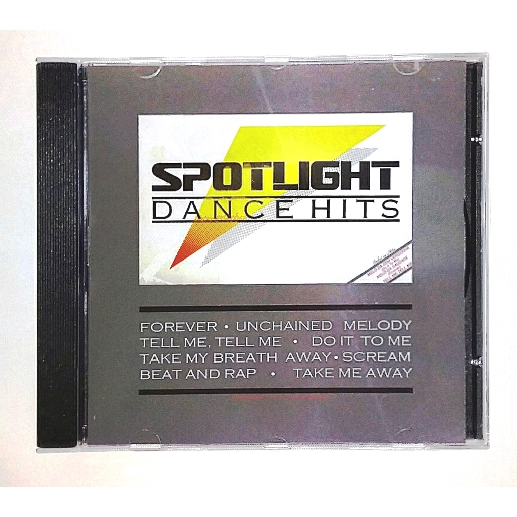 Cd Spotlight Dance Hits - Vol. 1 (1992) - REMASTERIZADO TRILHAS & AFINS ...