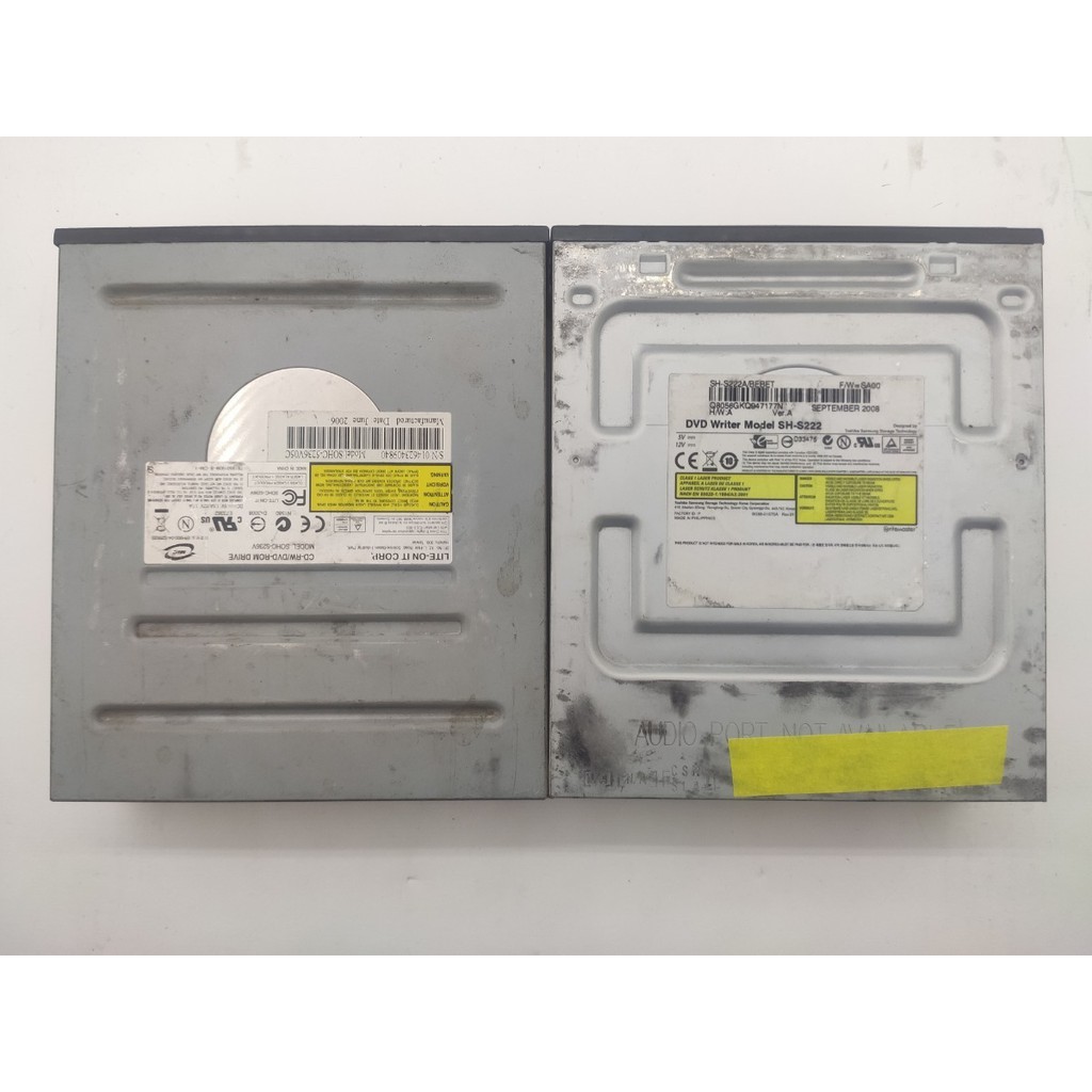 Kit 2 Drive Cd/dvd Para Computador No Estado #3422 | Shopee Brasil