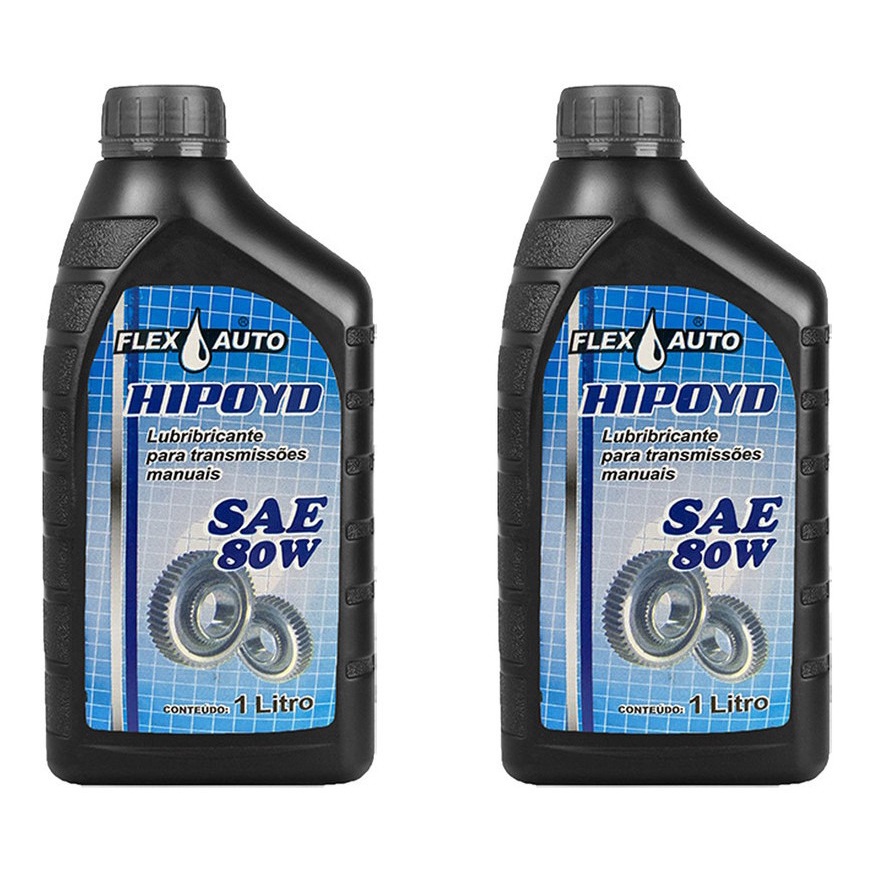 Kit 2 Flex Oil Auto Hipoid 80w | Shopee Brasil