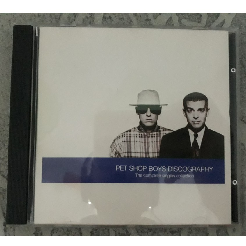 CD PET SHOP BOYS DISCOGRAPHY - THE COMPLETE SINGLES COLLECTION - EM ...