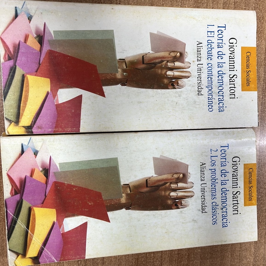 teoria de la democracia 2 volumes autor giovanni sartori | Shopee Brasil teoria de la democracia 2 volumes autor giovanni sartori | Shopee Brasil
