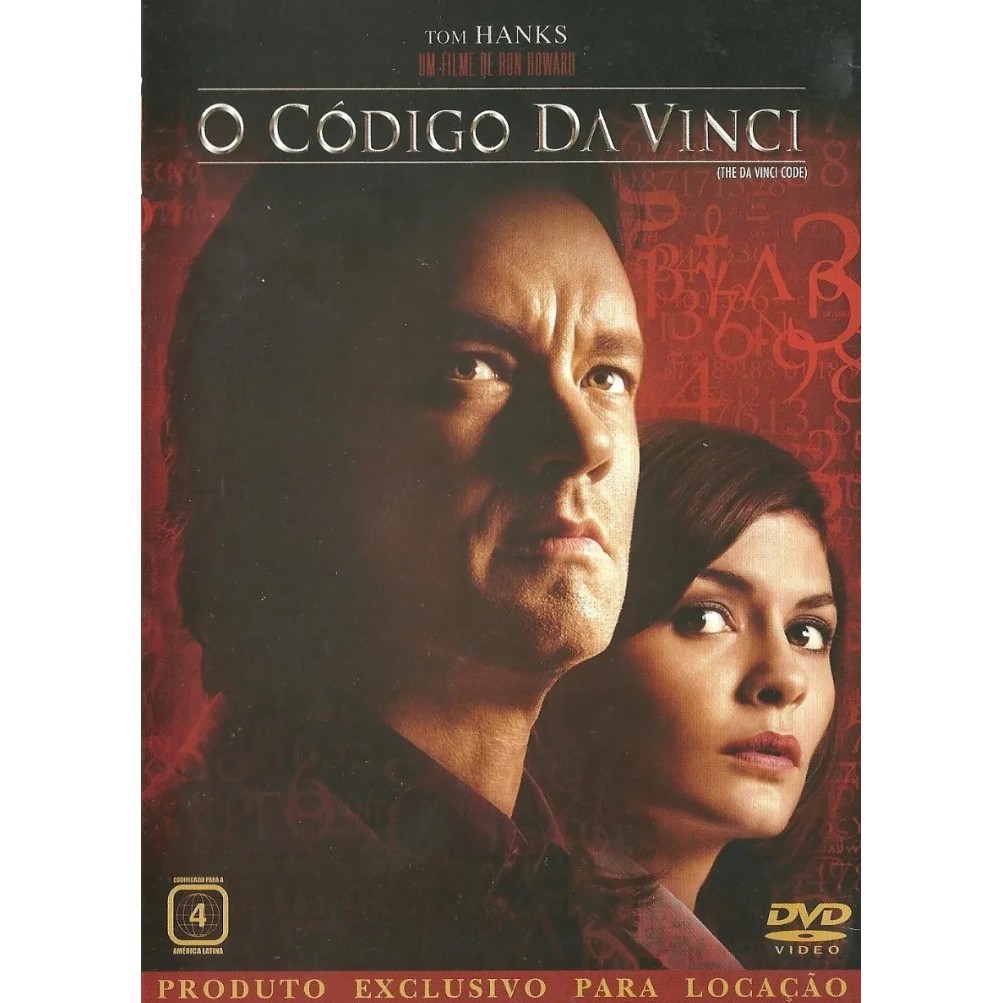 Dvd Original: O Código Da Vinci (Tom Hanks, Ian Mckellen, Dan Brown, Suspense, Drama) | Shopee ...