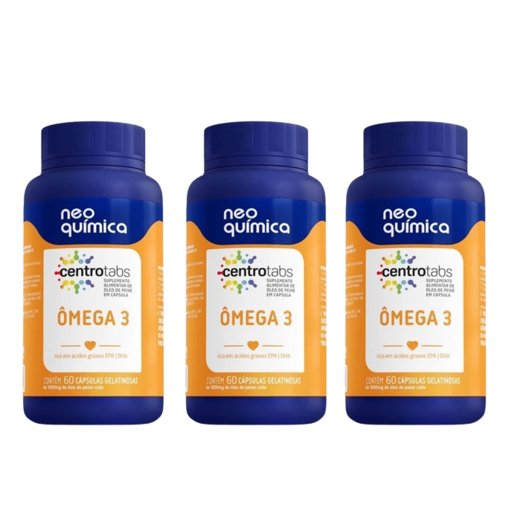 Vitamina Omega 3 NeoQuimica 180 Capsulas | Shopee Brasil
