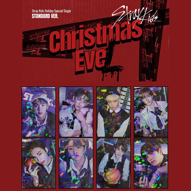Stray Kids Holiday Special Single Album - Christmas EveL [GLITTER PHOTOCARD] | Shopee Brasil
