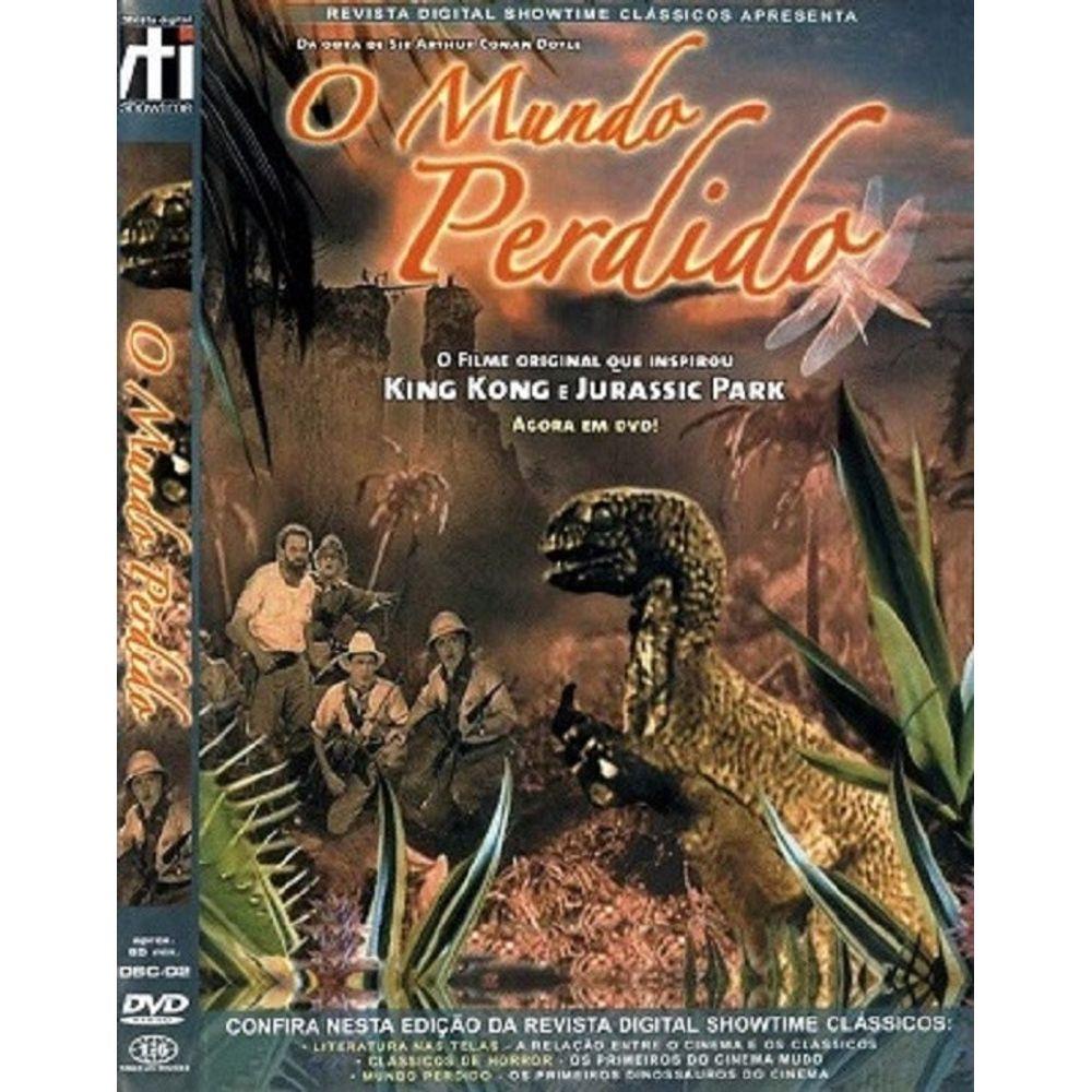 DVD ORIGINAL O MUNDO PERDIDO (FILME ORIGINAL DE 1925) RARIDADE TOTAL ...