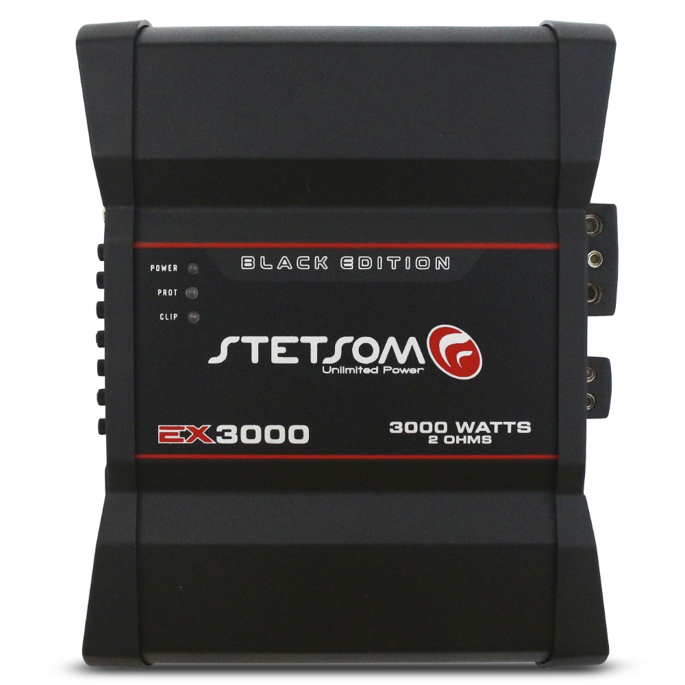 Modulo Amplificador Stetsom 3000 Rms EX-3000 Black Export Line Mono ...