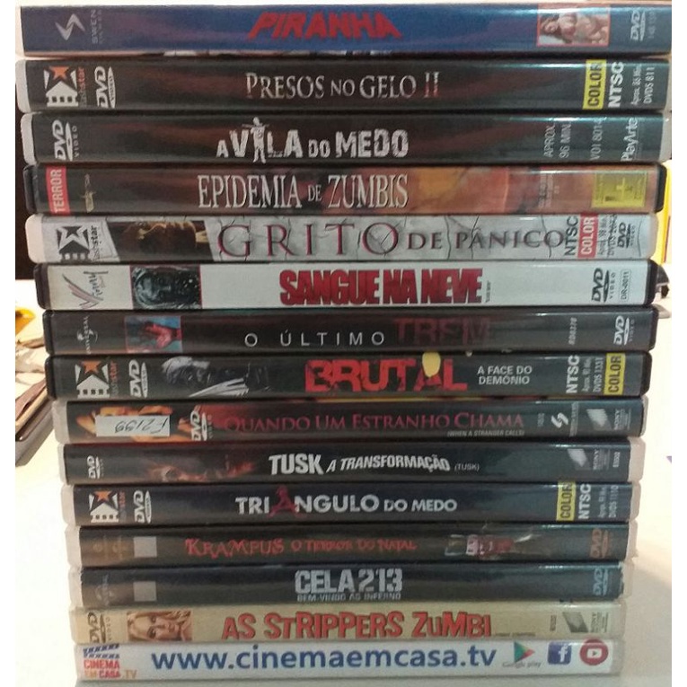 Pack de 15 Dvds | Shopee Brasil