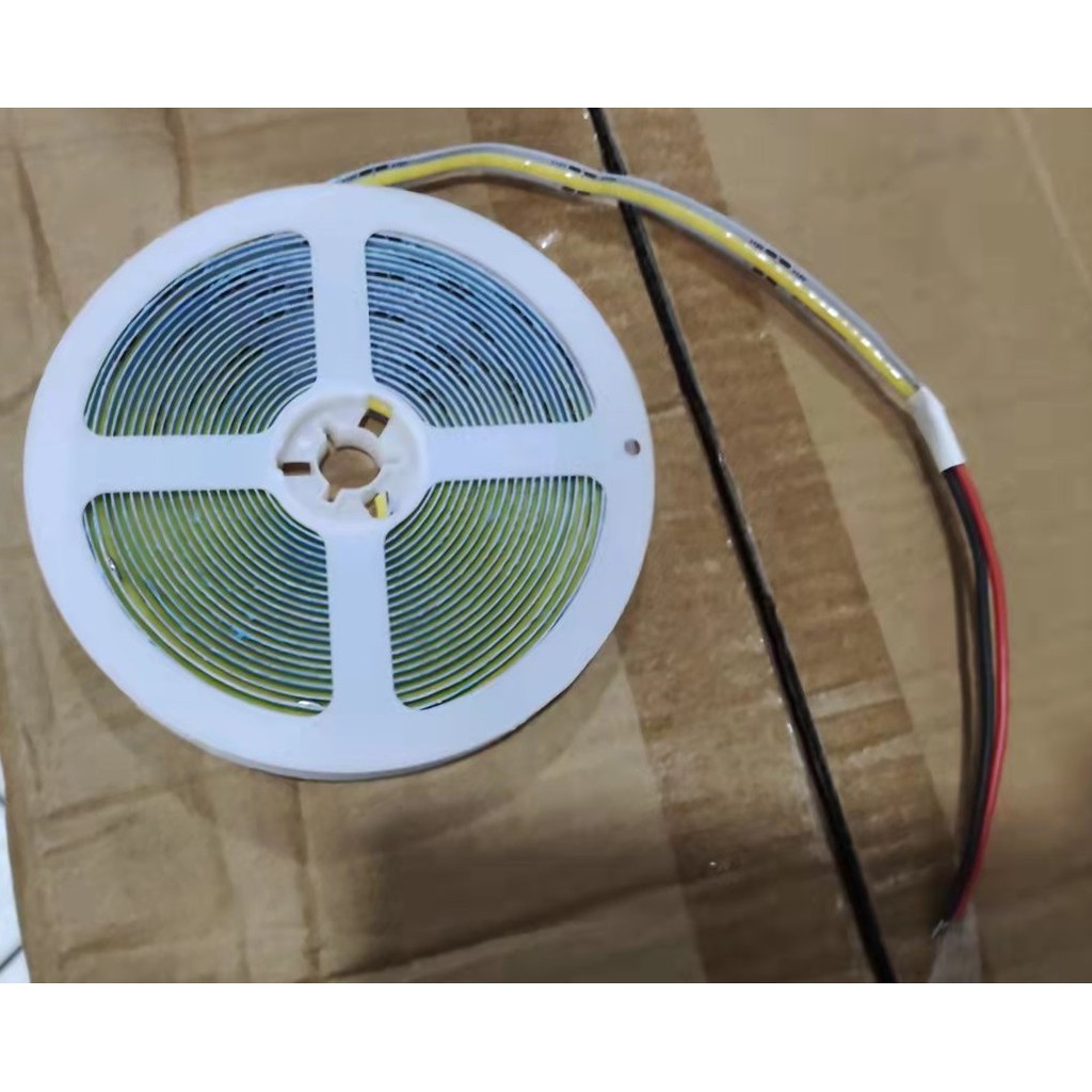 Fita LED COB Luz Fria e Quente E neutra 12v 5M IP20 1600Leds 60W | Shopee Brasil