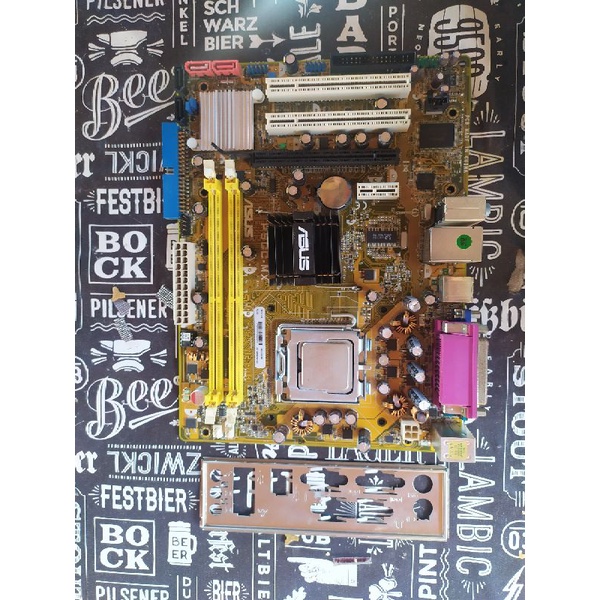 Placa Asus modelo P5GC MX socket 775 + Processador | Shopee Brasil