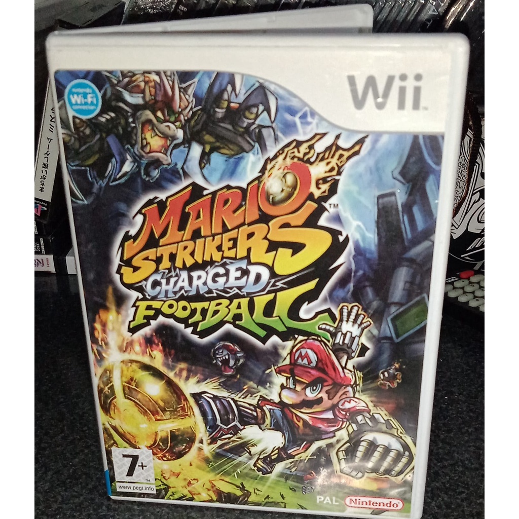 Mario Strikers Charged Football Original Completo p/ Nintendo Wii ...