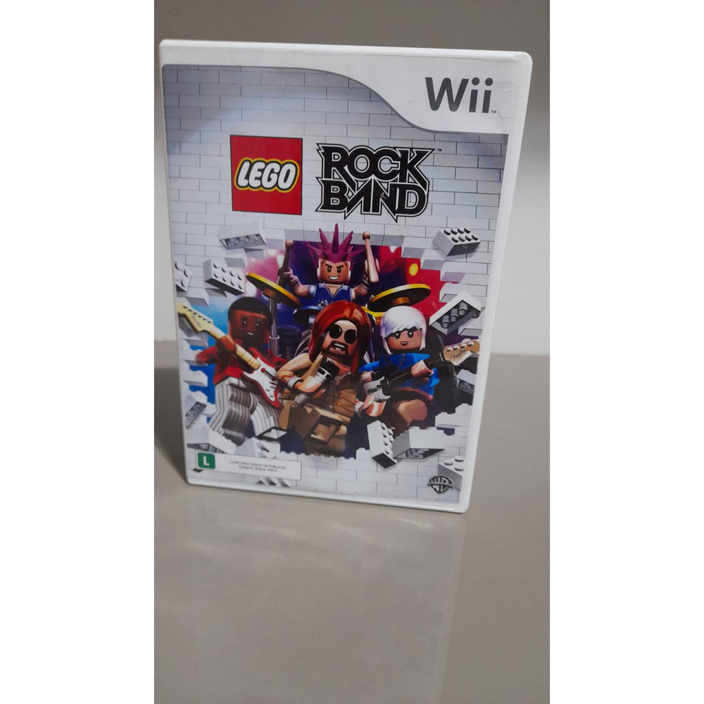 jogo Nintendo wii - lego rock band - completo | Shopee Brasil