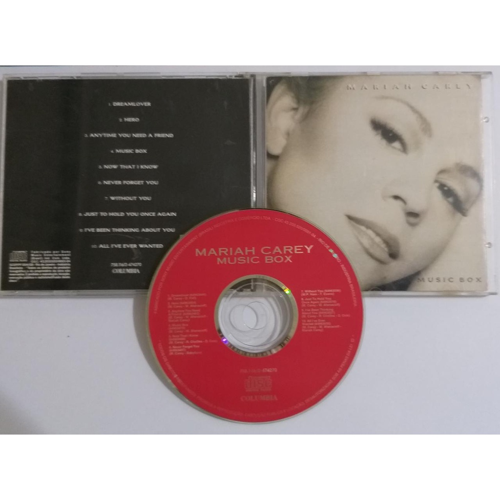 CD MARIAH CAREY - MUSIC BOX | Shopee Brasil