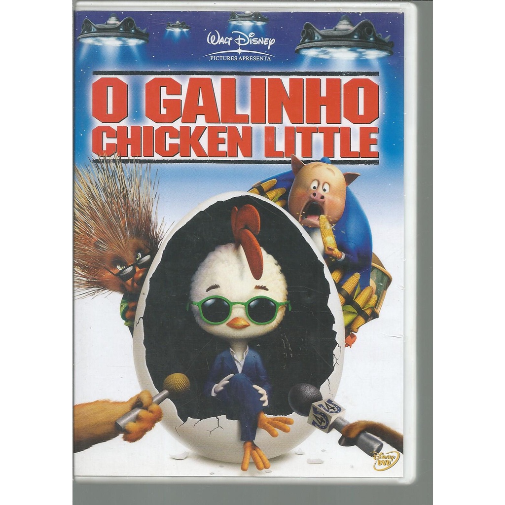 DVD O Galinho Chicken Little | Shopee Brasil