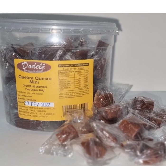 QUEBRA QUEIXO MINI 600G DODELE | Shopee Brasil