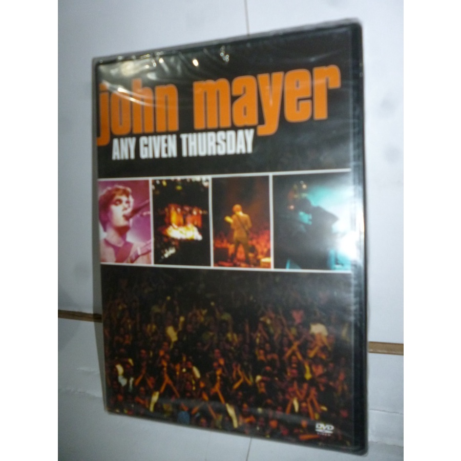 Dvd John Mayer Any Given Thursday 2003 Br Lacrado | Shopee Brasil