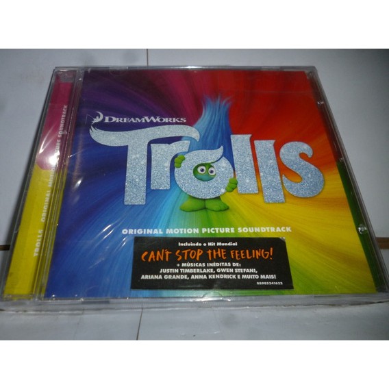 CD Trolls Original Soundtrack com Justin Timberlake, Ariana Grande ...