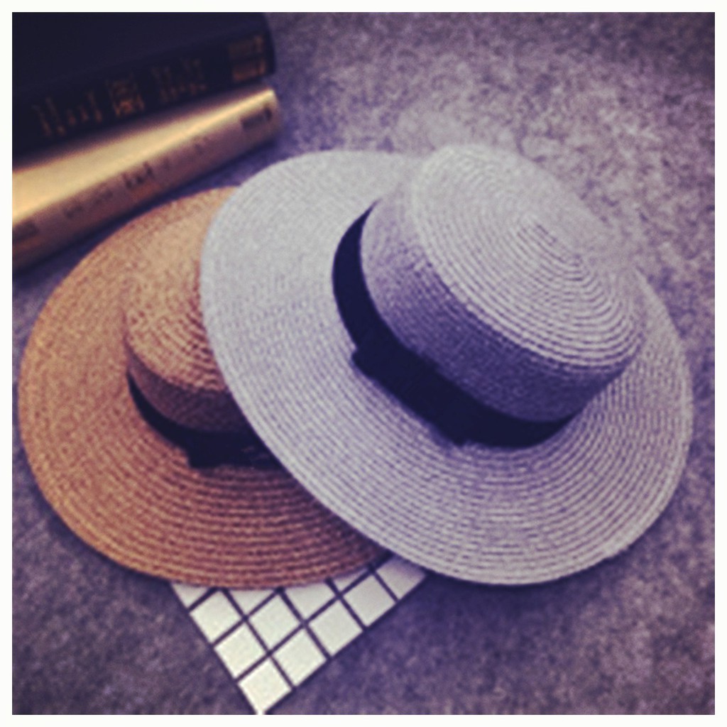 Chapeu Redonda Palha Boater Palheta Aba Grande 10c Fem Praia paris ...