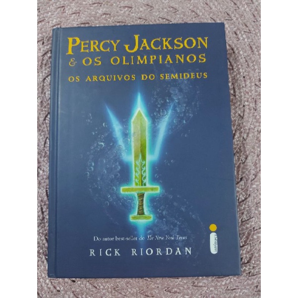 Livro Os Arquivos Do Semideus Capa Dura Série Percy Jackson E Os