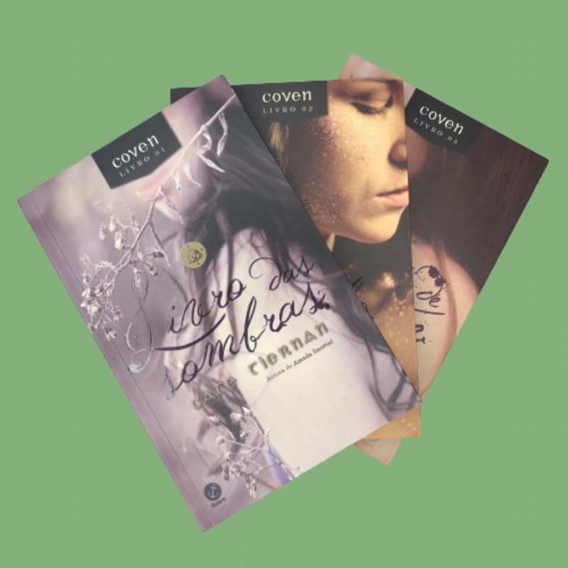 Coven 1, 2, 3 - Cate Tiernan - Livro das Sombras, O Círculo, Bruxa de Sangue | Shopee Brasil