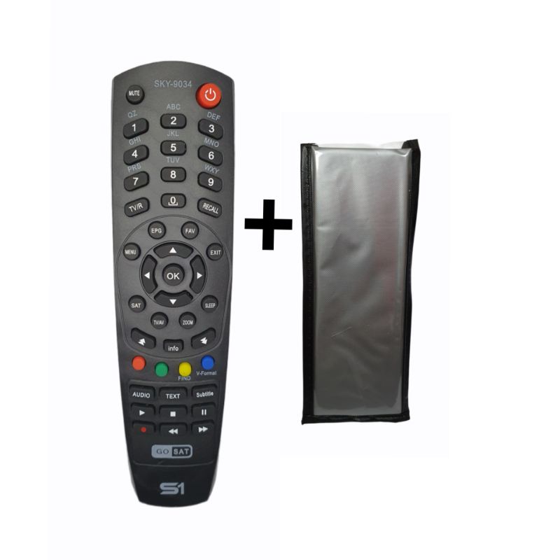 Controle Remoto de Receptor Gosat S1 s3 maxx novo Envio Imediato ...