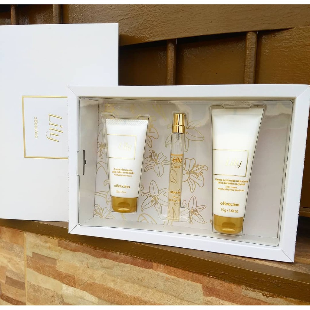 Kit Lily,O Boticário | Shopee Brasil
