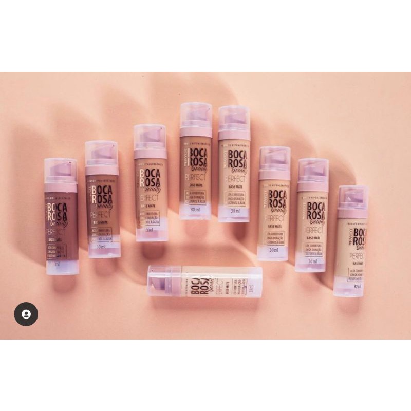 Base Boca Rosa Beauty cor 09 Aline. | Shopee Brasil