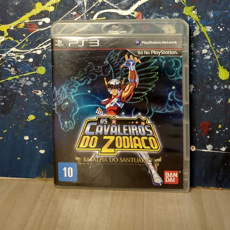 Os Cavaleiros do Zodíaco Batalha do Santuário (Legendado em Português) PS3 Mídia Física Original ...