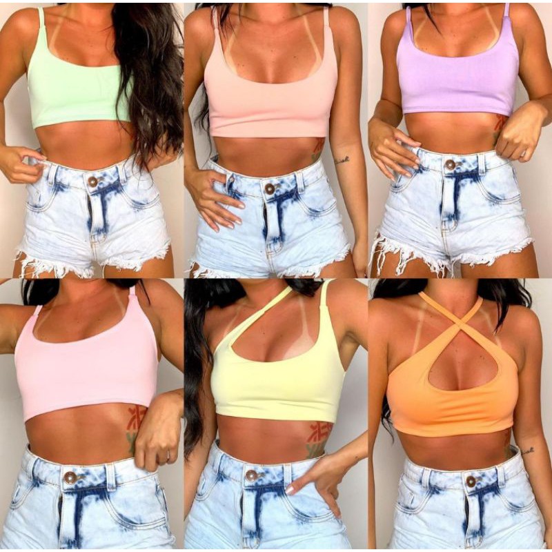 Cropped multiformas | Shopee Brasil
