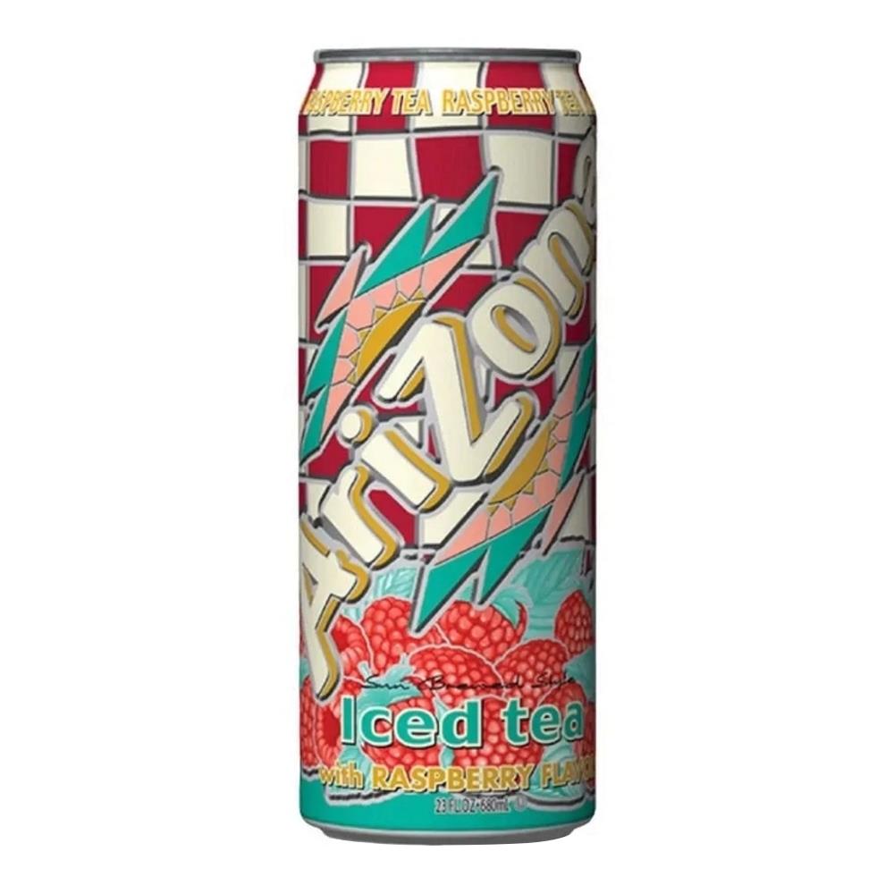 Arizona Iced Tea Raspberry Flavor 340ml | Shopee Brasil