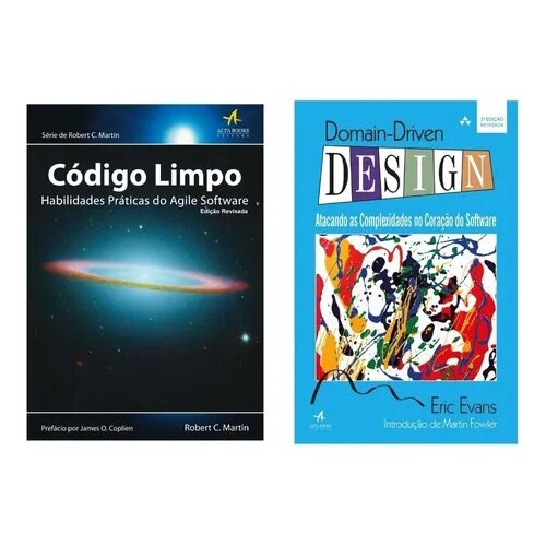 Livros Kit: Código Limpo E Domain-driven Design | Shopee Brasil