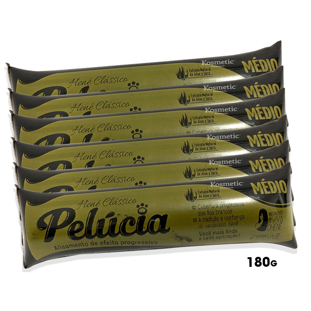 Kit Hene Pelucia 180 Gr Médio ou Forte - Escolha a Quantidade | Shopee ...