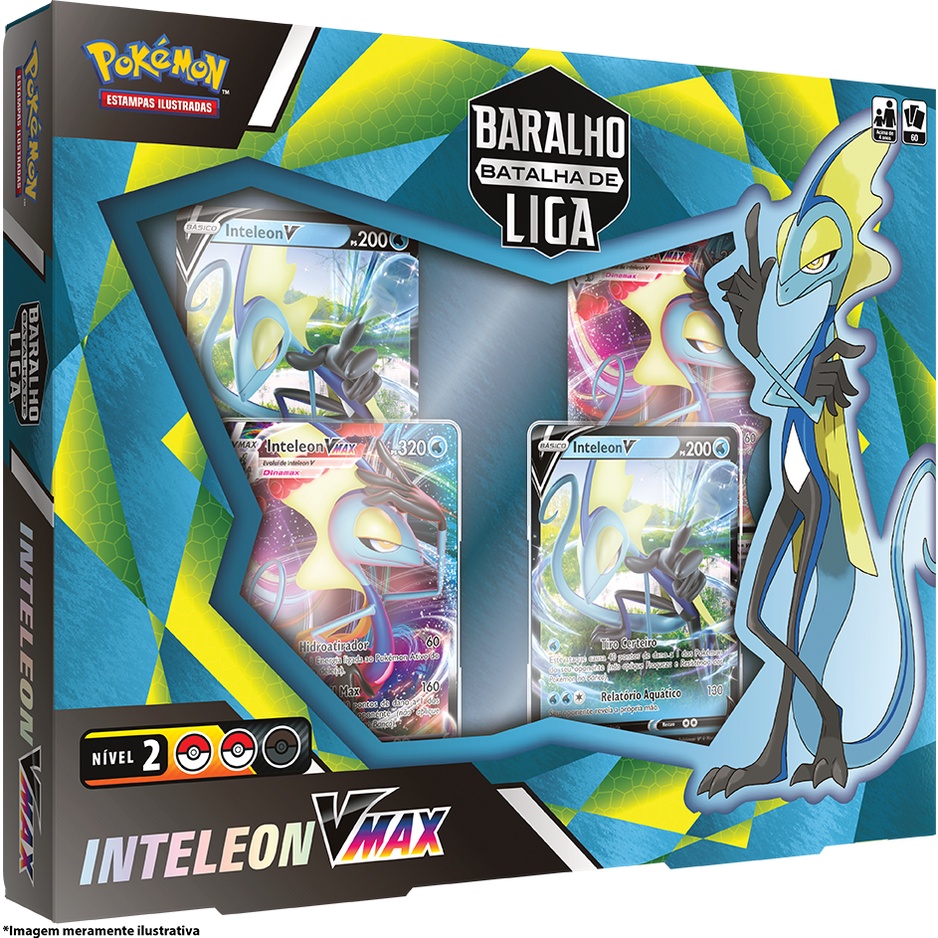 Box Pokemon Batalha de Liga - Inteleon Vmax | Shopee Brasil