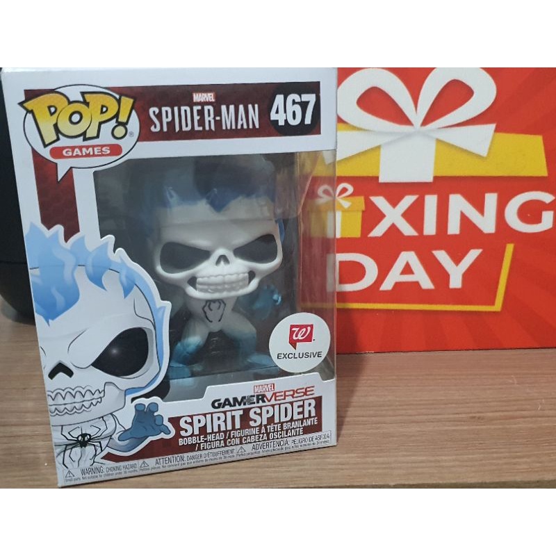 Funko Pop! Marvel Spider Man Spirit Spider #467 Original | Shopee Brasil