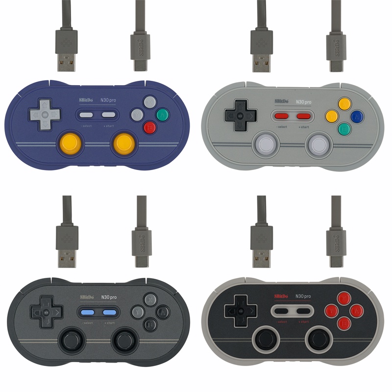 8Bitdo N30 Pro 2 Gamepad Bluetooth Para Nintendo Switch/Windows/Android ...