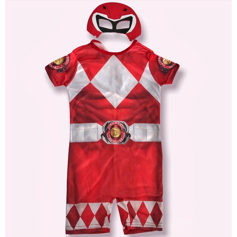 Fantasia Original De Power Rangers Power Ranger Costumes Family