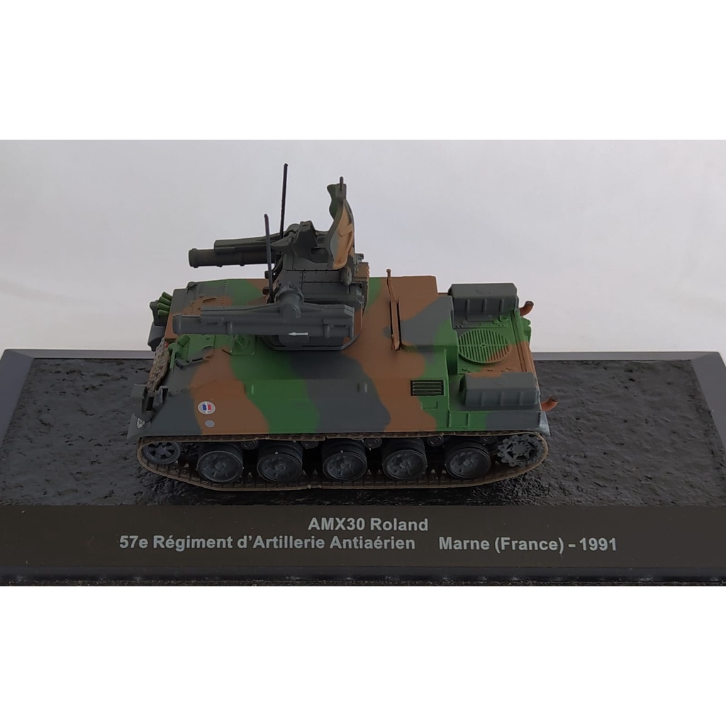 Blindado AMX 30 ROLAND (COLEÇÃO BLINDADOS DE COMBATE) | Shopee Brasil