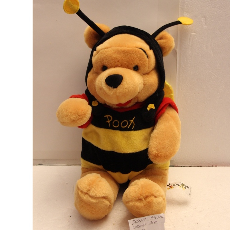 boneco pelucia disney URSINHO POOH FANTASIADO DE ABELHA 35CM (ref 30 ...