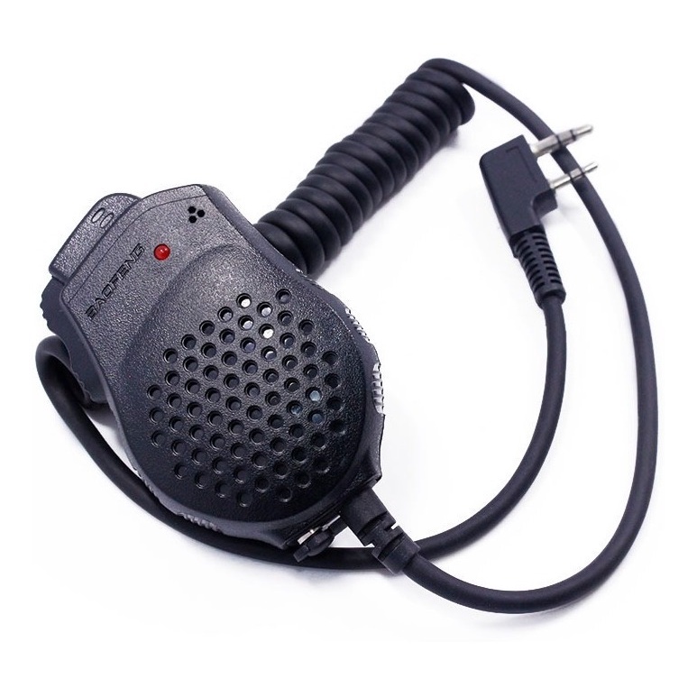 Microfone Mini Ptt Para Ht Radio Baofeng Original Ptt Uv82 | Shopee Brasil