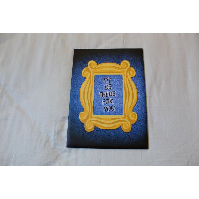 quadro/placa Friends - abertura - i'll be there for you | Shopee Brasil
