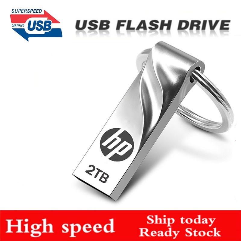 Em Estoque ! Unidade Flash USB De Metal 1TB 2TB 2.0 | Shopee Brasil