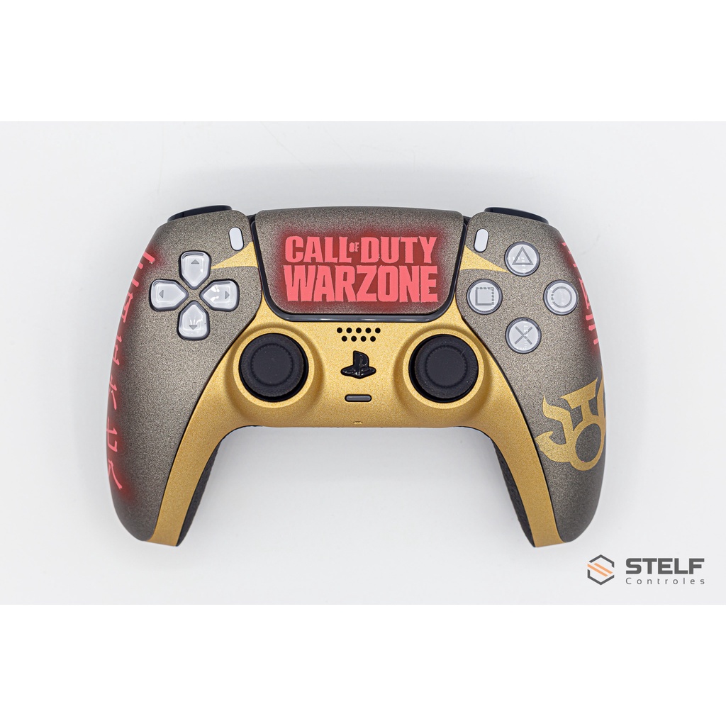Controle Stelf Ps5 com Grip (Secret Warzone) | Shopee Brasil