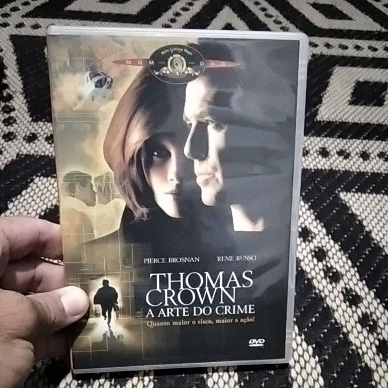 dvd Thomas Crow a arte do crime - Pierce Brosnan | Shopee Brasil