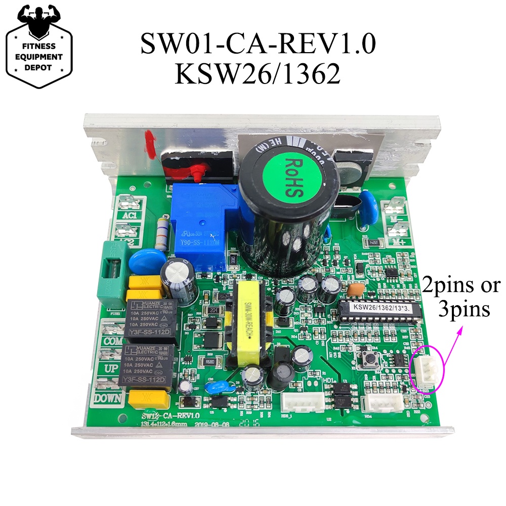 SW01-CA-REV1.0 KSW26 KSW16 KSW13 Controlador De Motor Da Esteira Para A ...