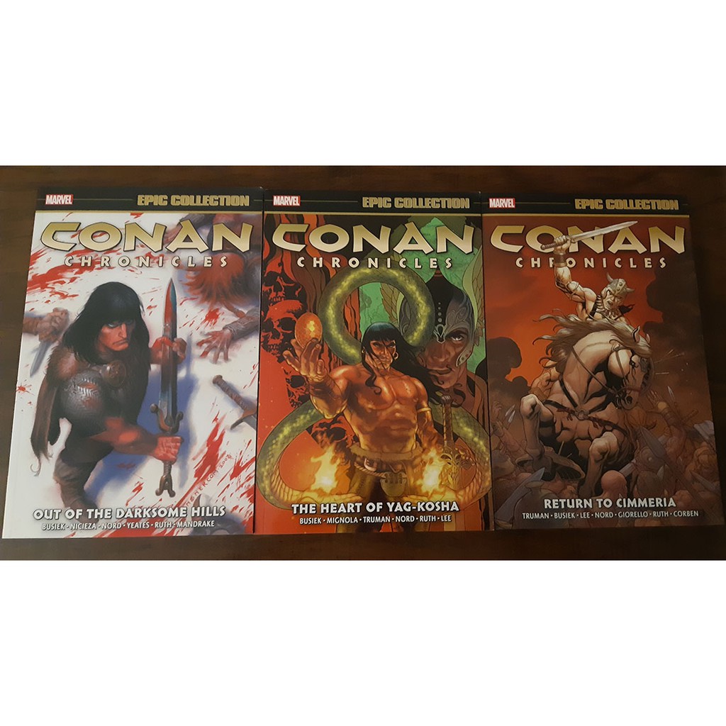 Conan Epic Collection | Shopee Brasil