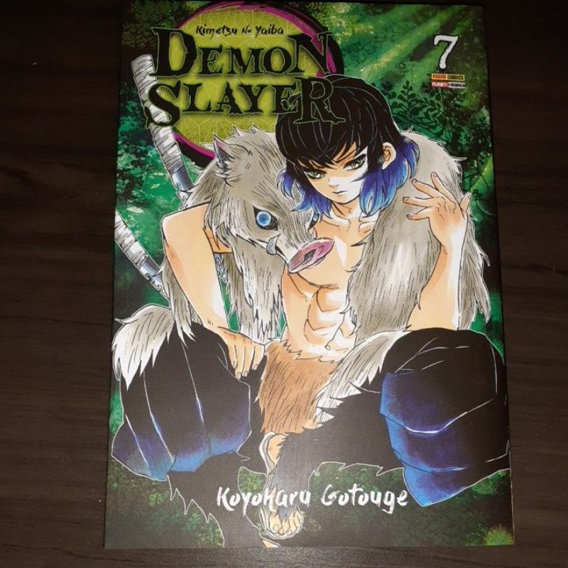 Mangá Demon Slayer volume 7 | Shopee Brasil