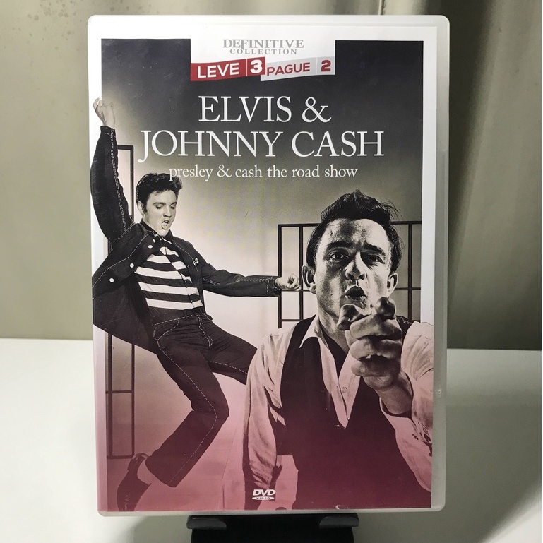 DVD ELVIS & JOHNNY CASH - PRESLEY & CASH THE ROAD SHOW | Shopee Brasil