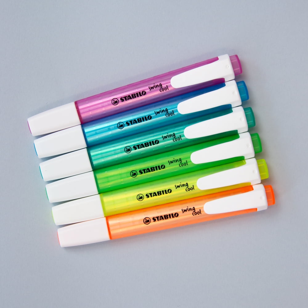 Stabilo Marca Texto - Linha Swing Cool - Unidade | Shopee Brasil
