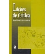 Lições de crítica autor Maria elizabeth chaves de mello | Shopee Brasil