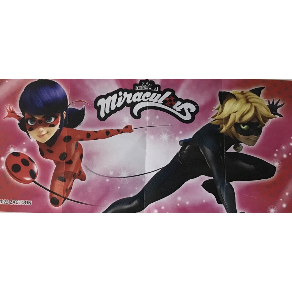 kinder Ovo Coleção Miraculous LadyBug 2022 | Shopee Brasil