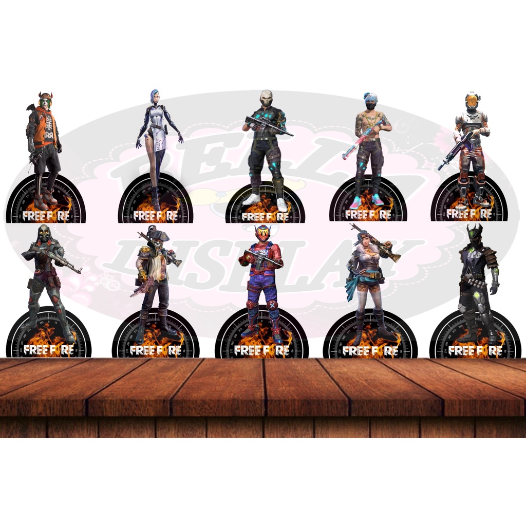 free fire 15 peças 20cm | Shopee Brasil